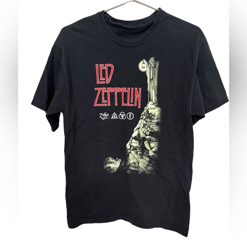 Vintage Led Zeppelin Iv Album Art Zoso Hermit Black M… - Gem